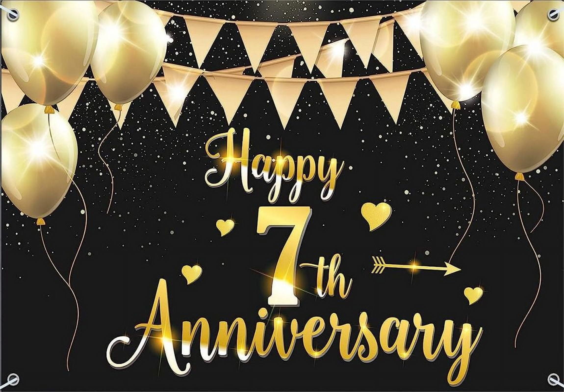 Happy 7th Birthday Background Game ration Balloon Photography Backdrops ...