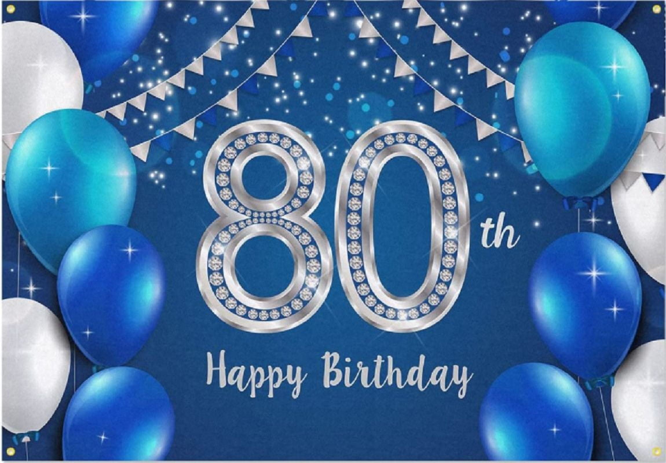 Happy 80th Birthday Background Photo Banner ration Thr Photography ...