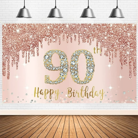 30th Birthday Decoration for Women, Happy 30th Birthday Door Backdrop ...