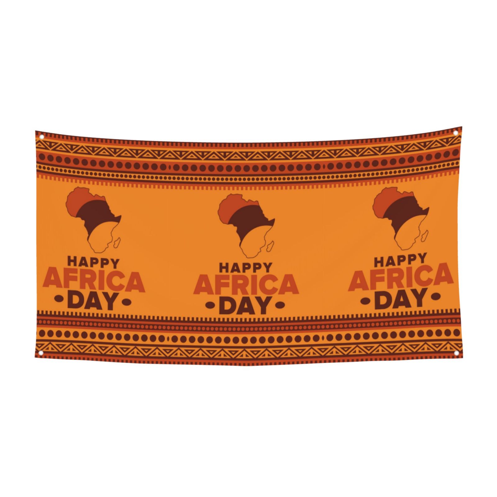 Happy Africa Day Banner Flag Photography Background Outdoor Sign Party ...