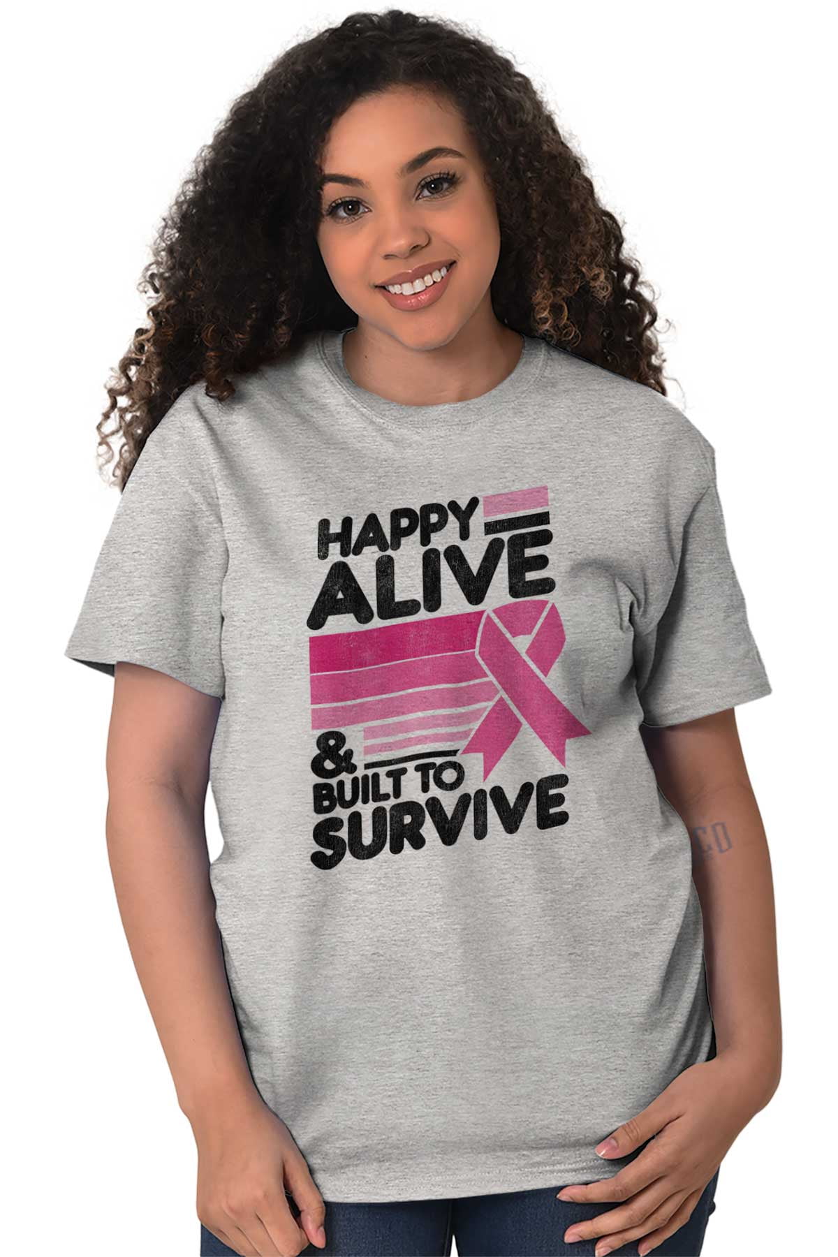 Happy Alive Built To Survive Warrior Women Plus Size Graphic Tee Tees ...