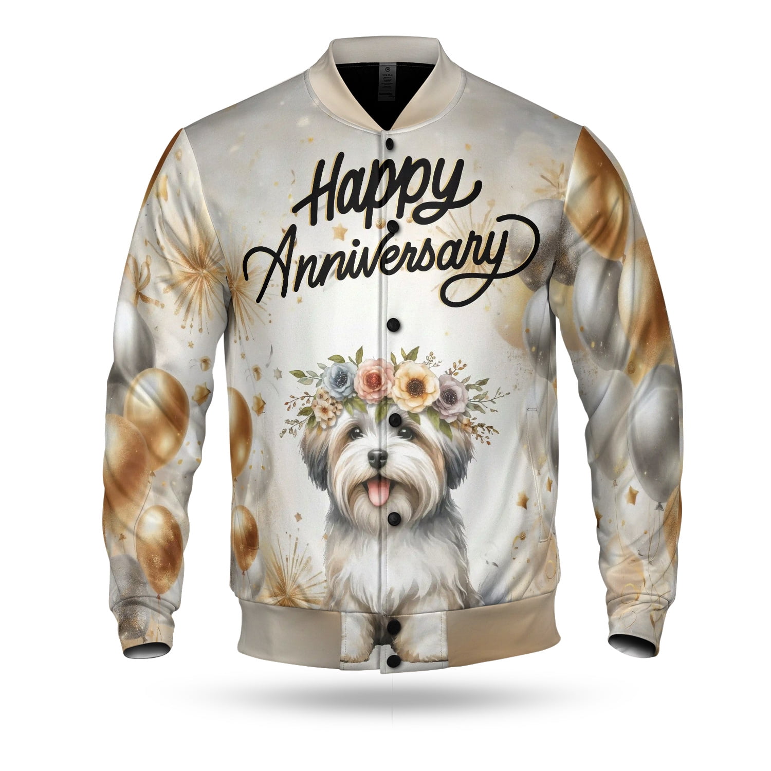 Happy Anniversary Havanese Celebrates Wedding Love Family Party All ...