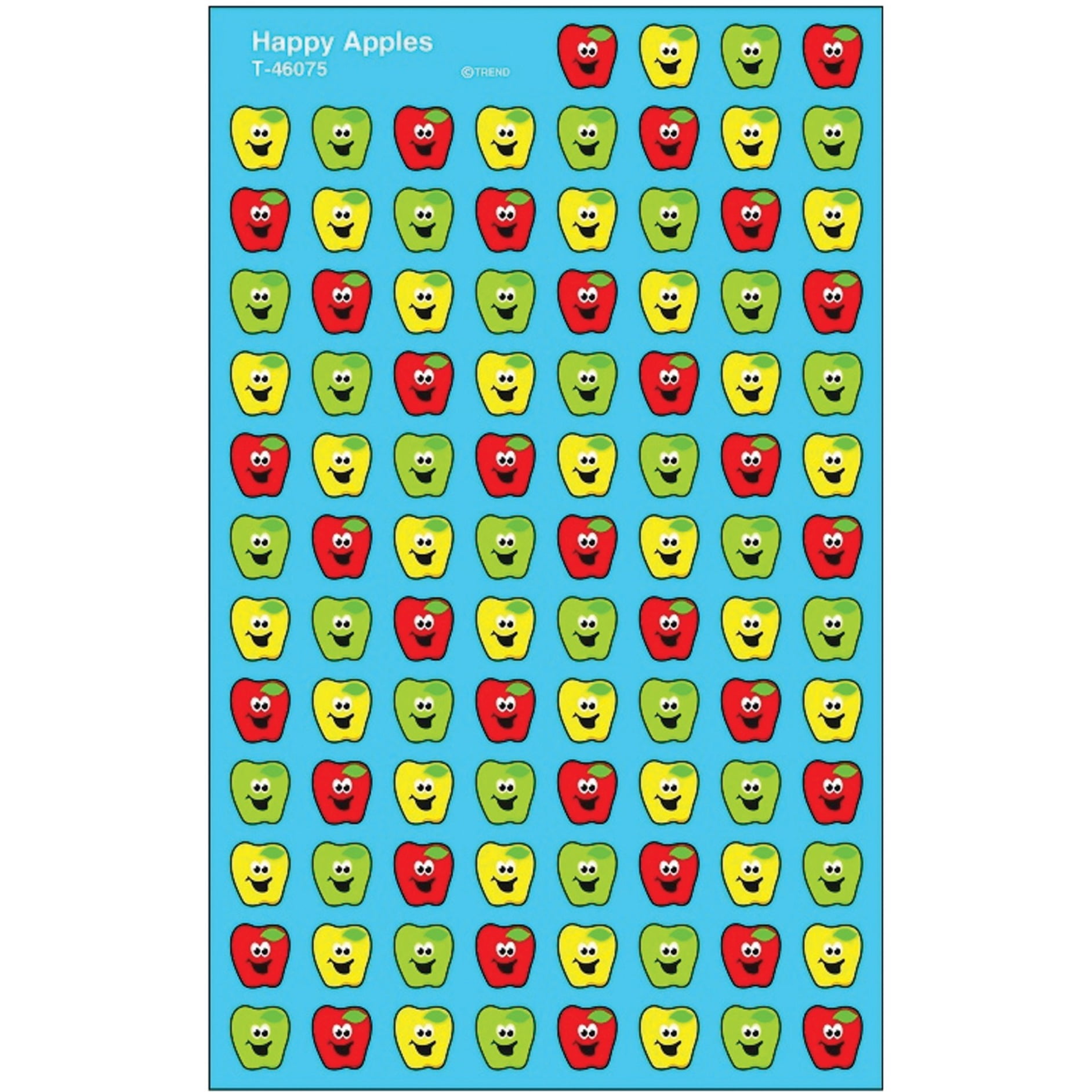 TREND Happy Apples superShapes Stickers - Walmart.com