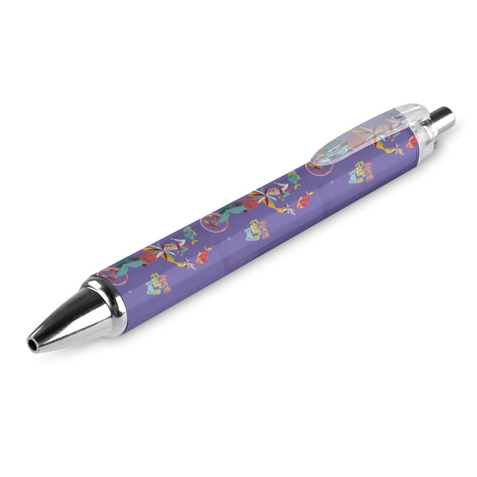 Happy April Fool's Day Ballpoint Pen Retractable Pens Black Writing Pen ...