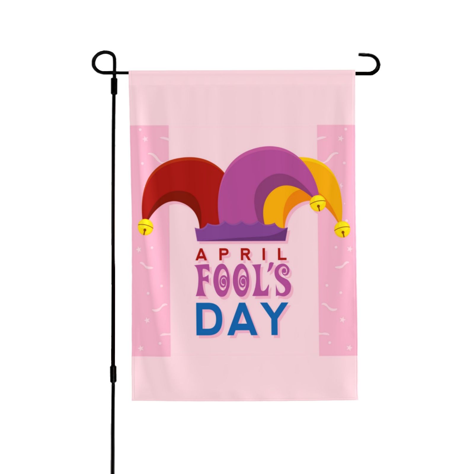 Happy April Fool's Day Garden Flag House Outdoor Courtyard Home ...