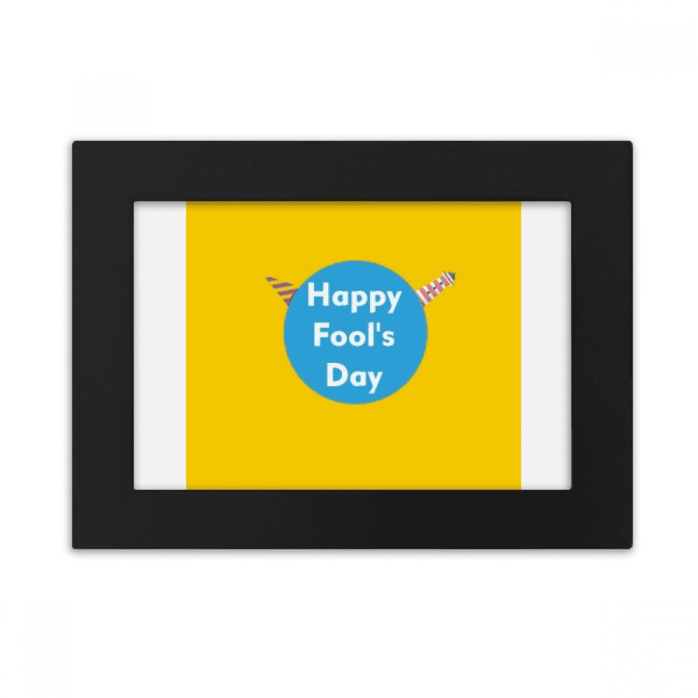Happy April Fools Art Deco Fashion Desktop Photo Frame Ornaments ...