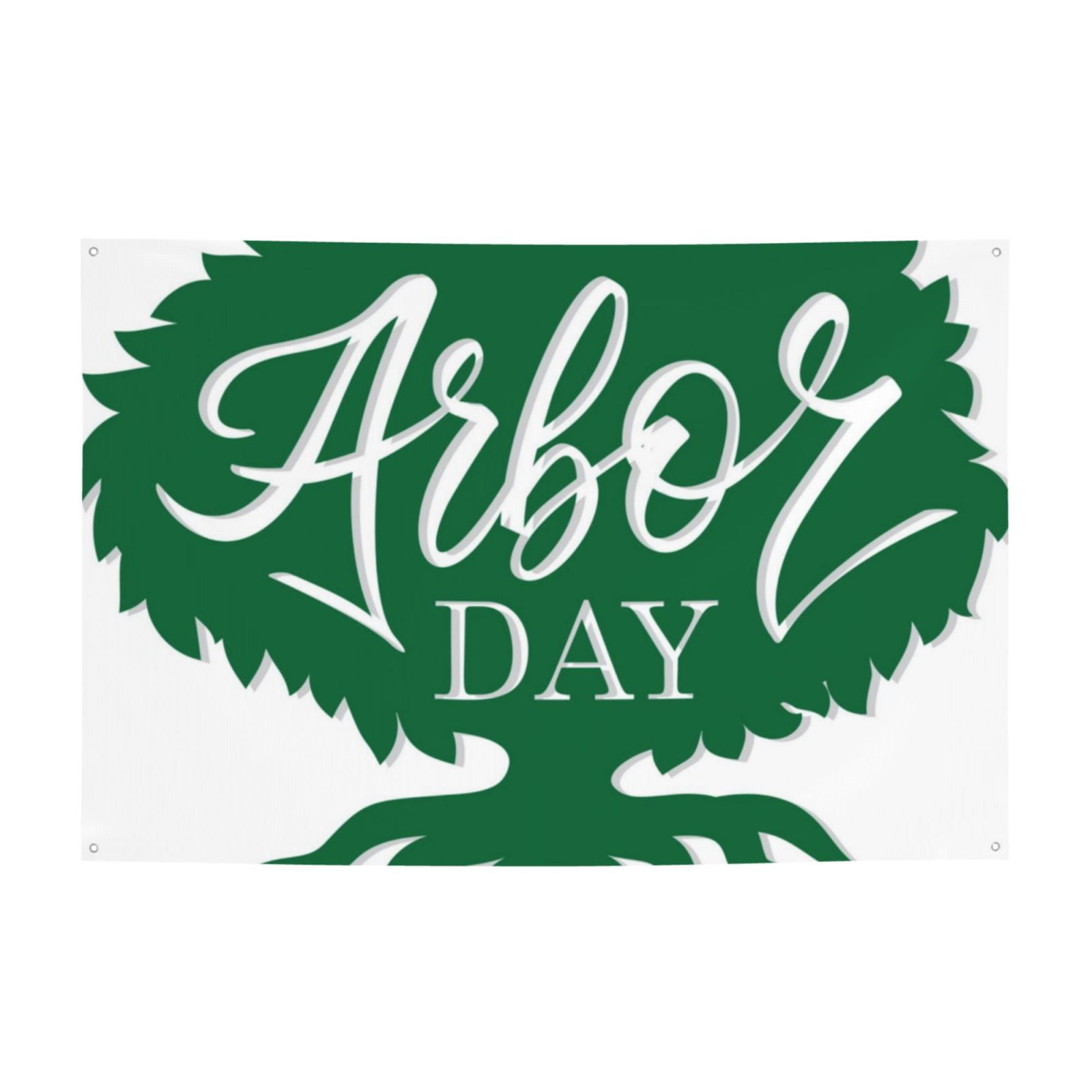 Happy Arbor Day Banner Backdrop Yard Sign 47*71 Inches Decoration Party ...