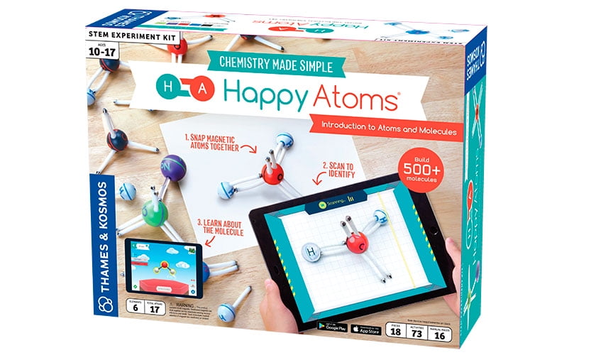Happy Atoms Introductory Set (17 Atoms) - Walmart.com