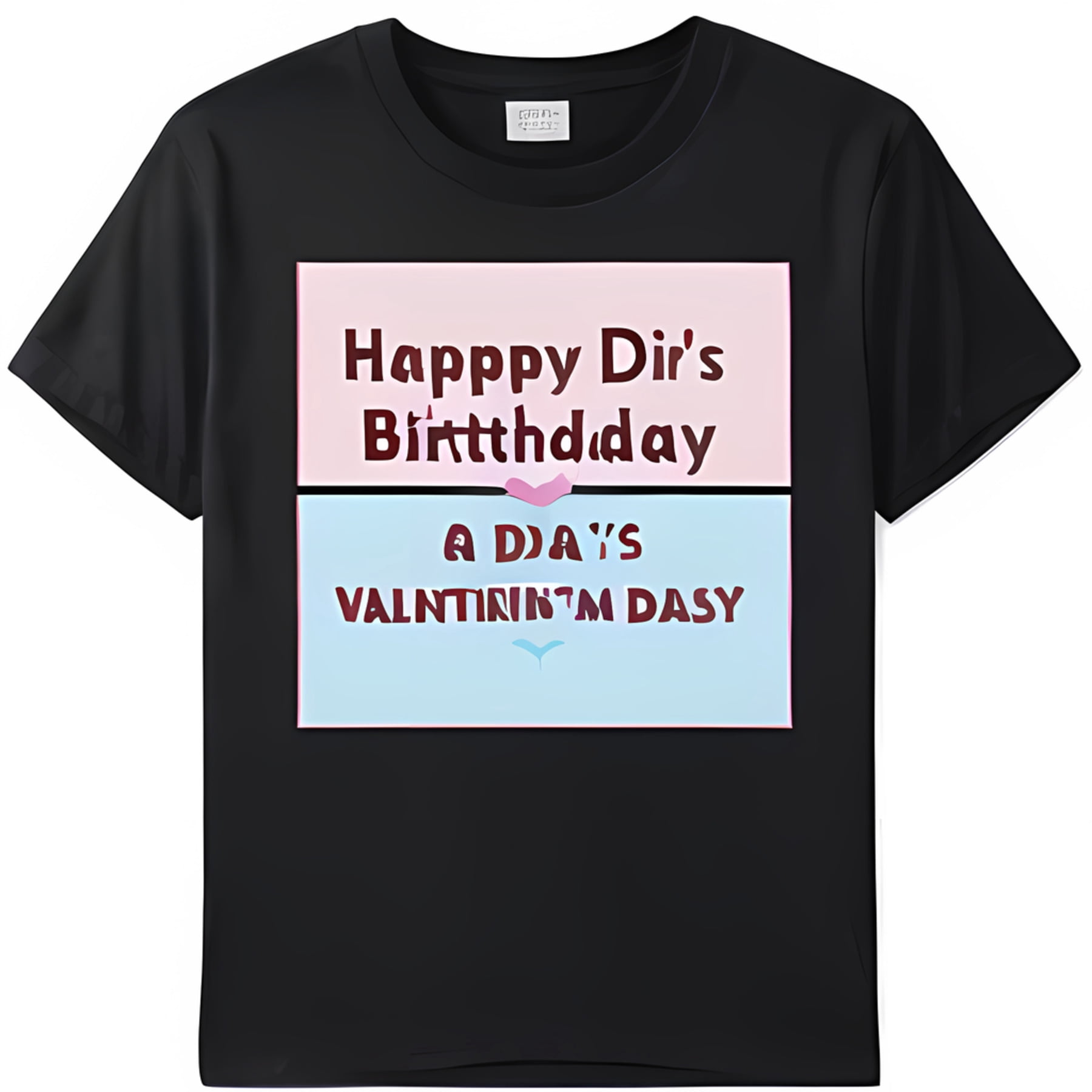 Happy Birthday A Phase's Day Vector T-Shirt Design with Cute Colorful ...
