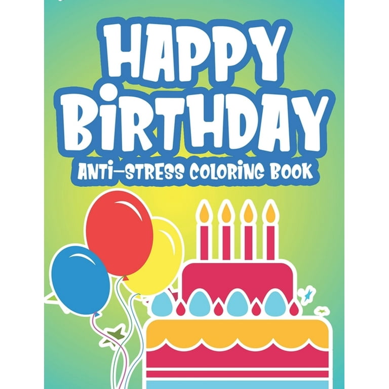 adult coloring pages happy birthday