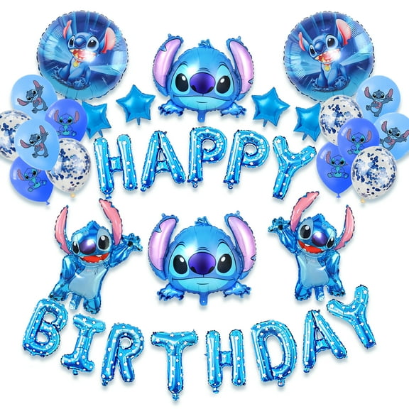 Stitch Birthday Decorations