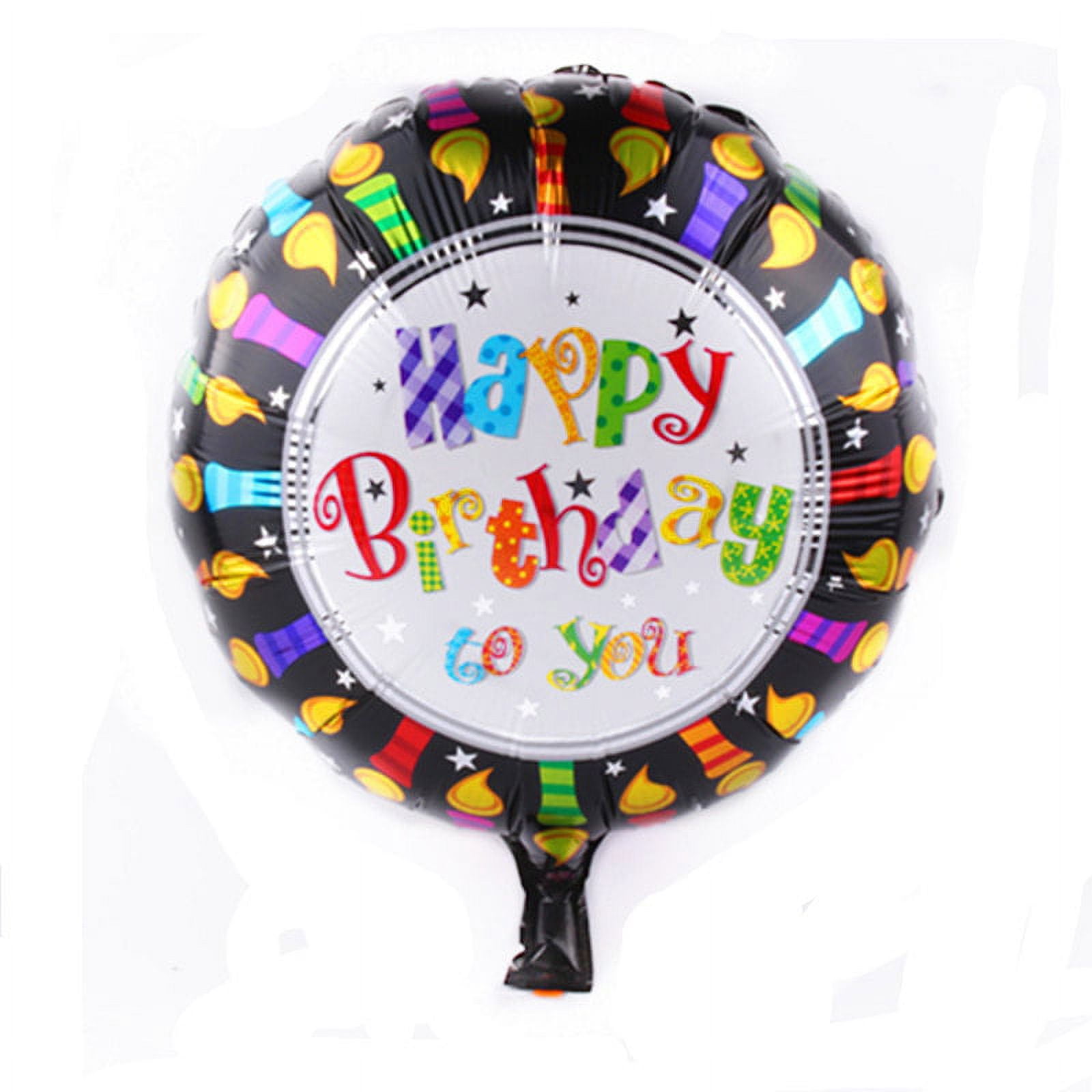 Happy Birthday Balloon Birthday Decoration Mylar Foil Balloon - Walmart.com