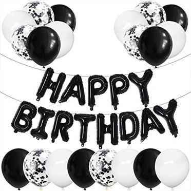 16-Inch Feliz Cumpleaños Spanish Happy Birthday Balloon Backdrop Banner ...