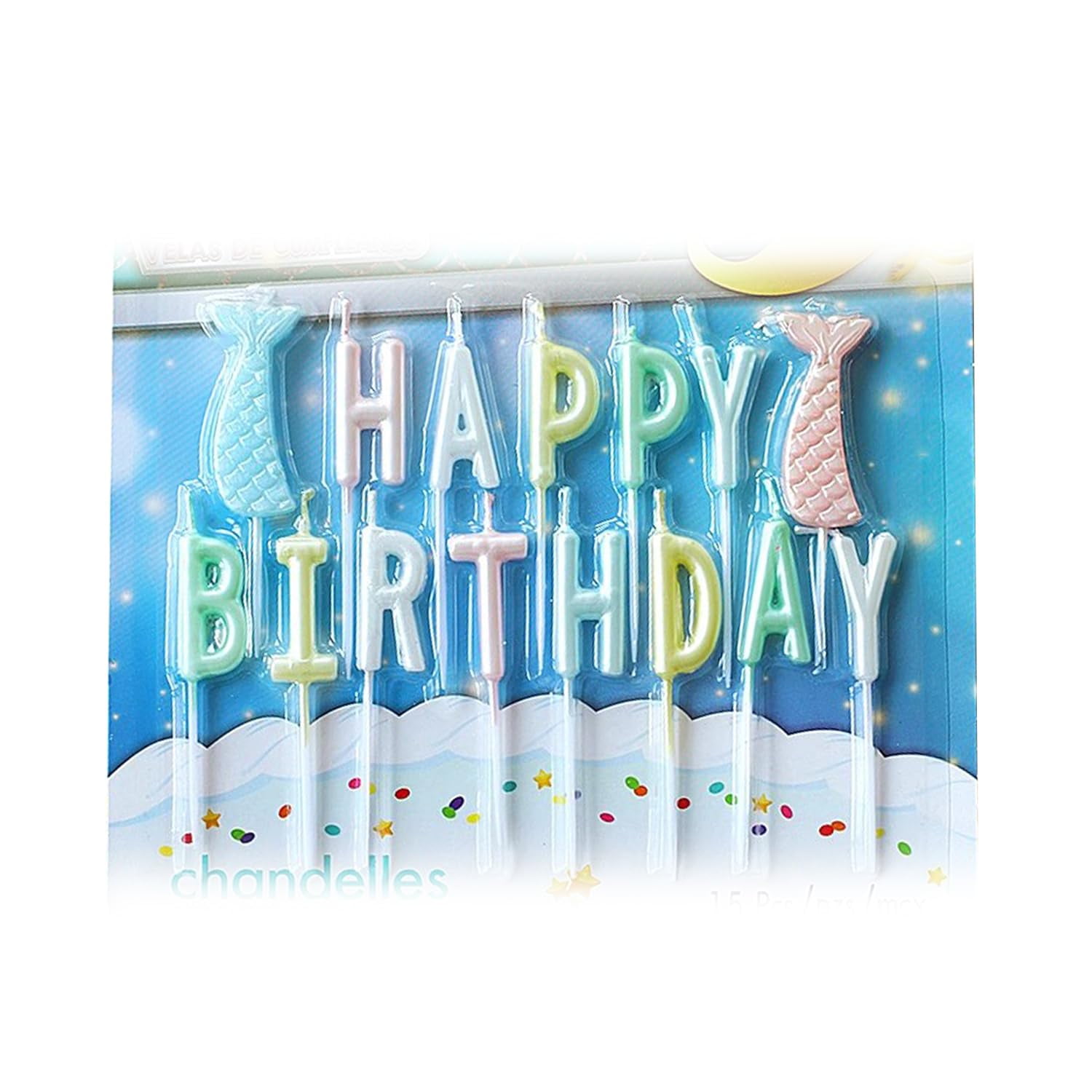 Happy Birthday Cake Candles, Happy Birthday Toothpicks Party Supplies ...