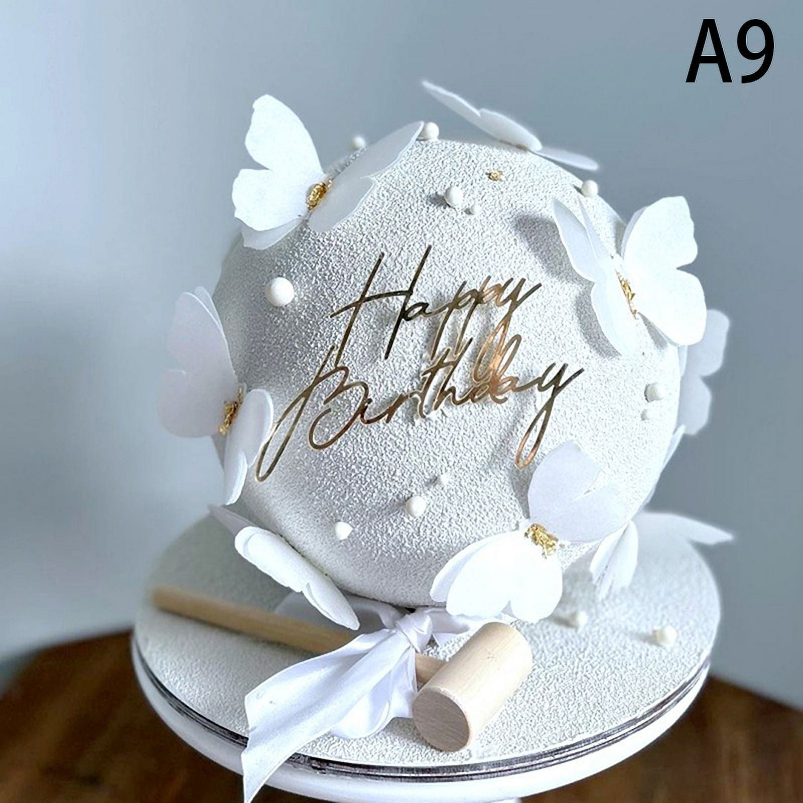 Happy Birthday Cake Toppers Birthday Girl Acrylic Kids Birthday Party ...