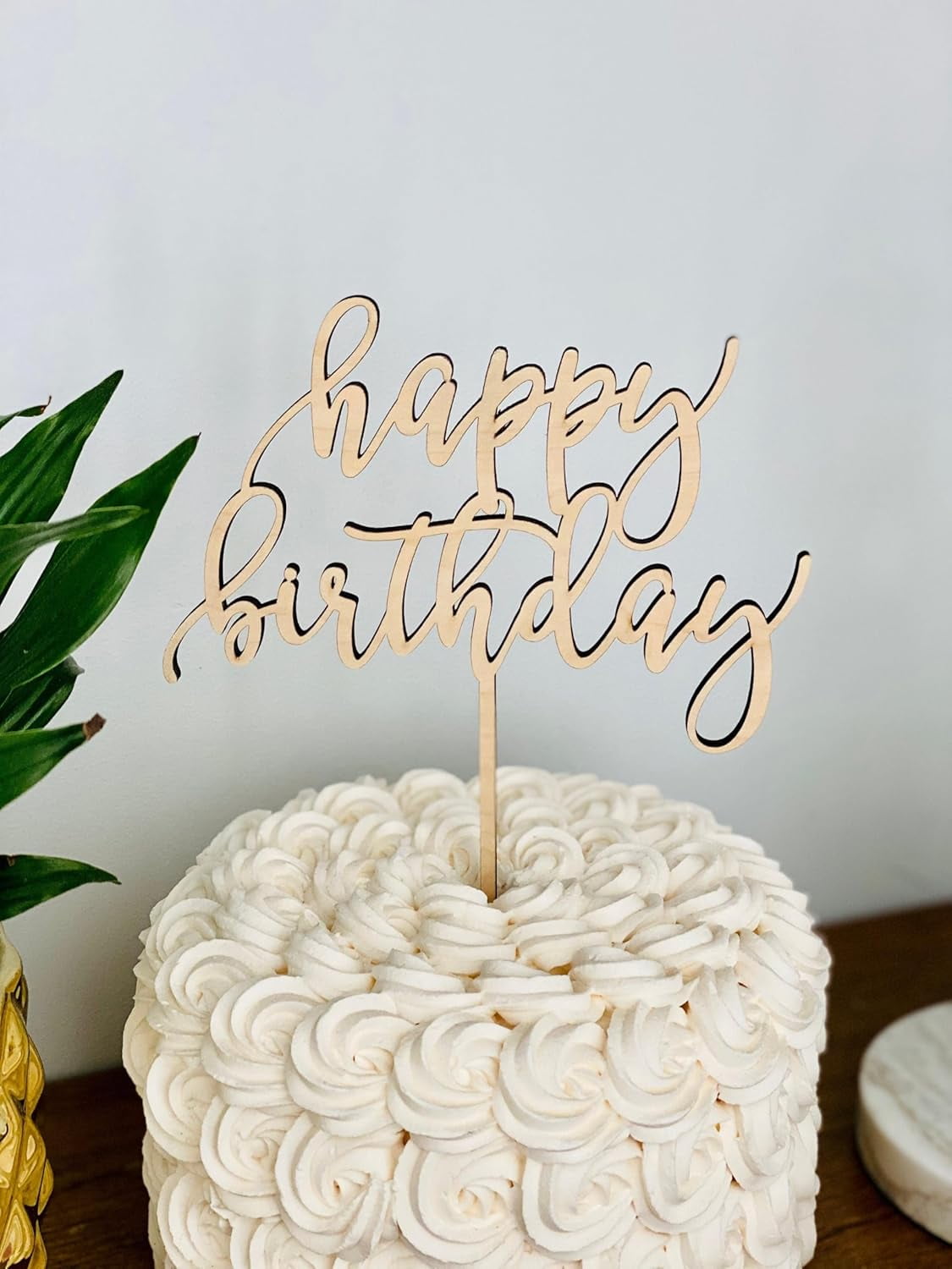 Happy Birthday Cake Toppers,First Celebrating Cake Insert,Girl Boy Baby ...