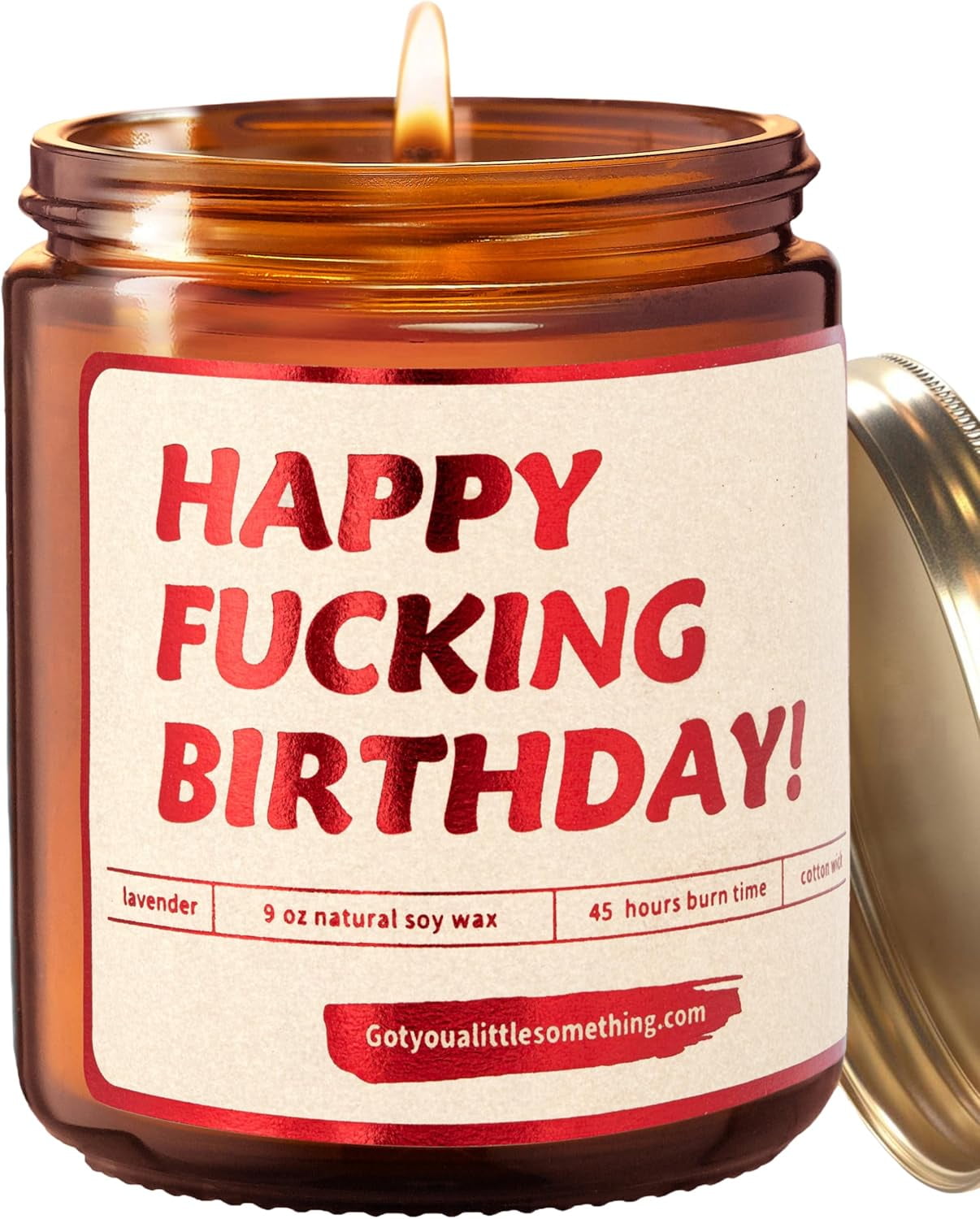 Happy Birthday Candle - Funny Birthday Gifts for Women Best Friend Men ...