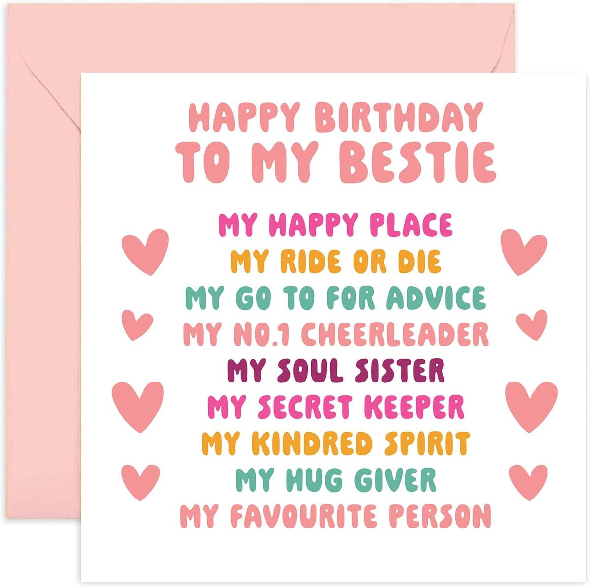 Happy Birthday Card for Best Friend – Heartfelt Messages for Besties ...