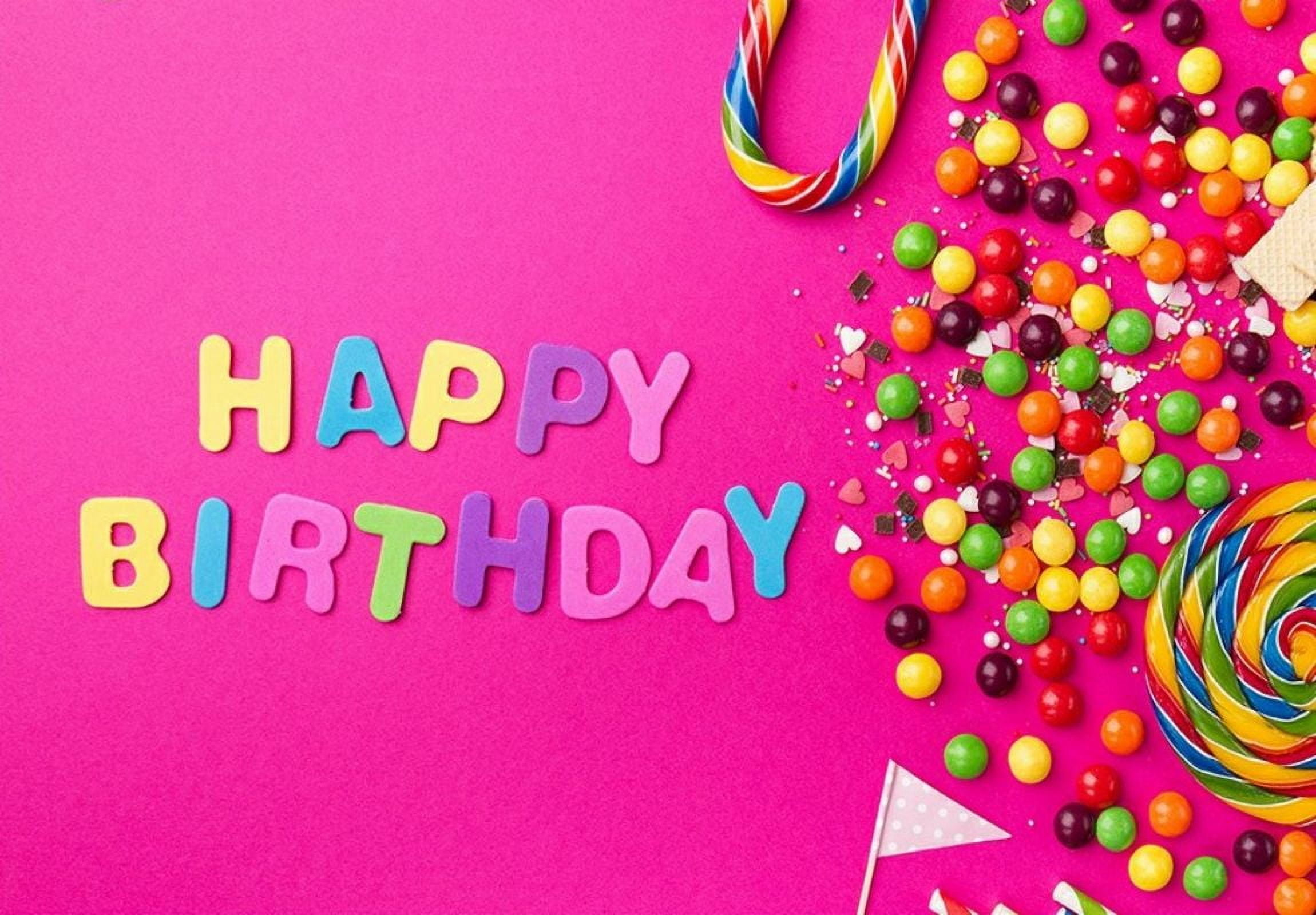 Happy Birthday Cartoon Background ration Party Photo Baby Shower Banner ...