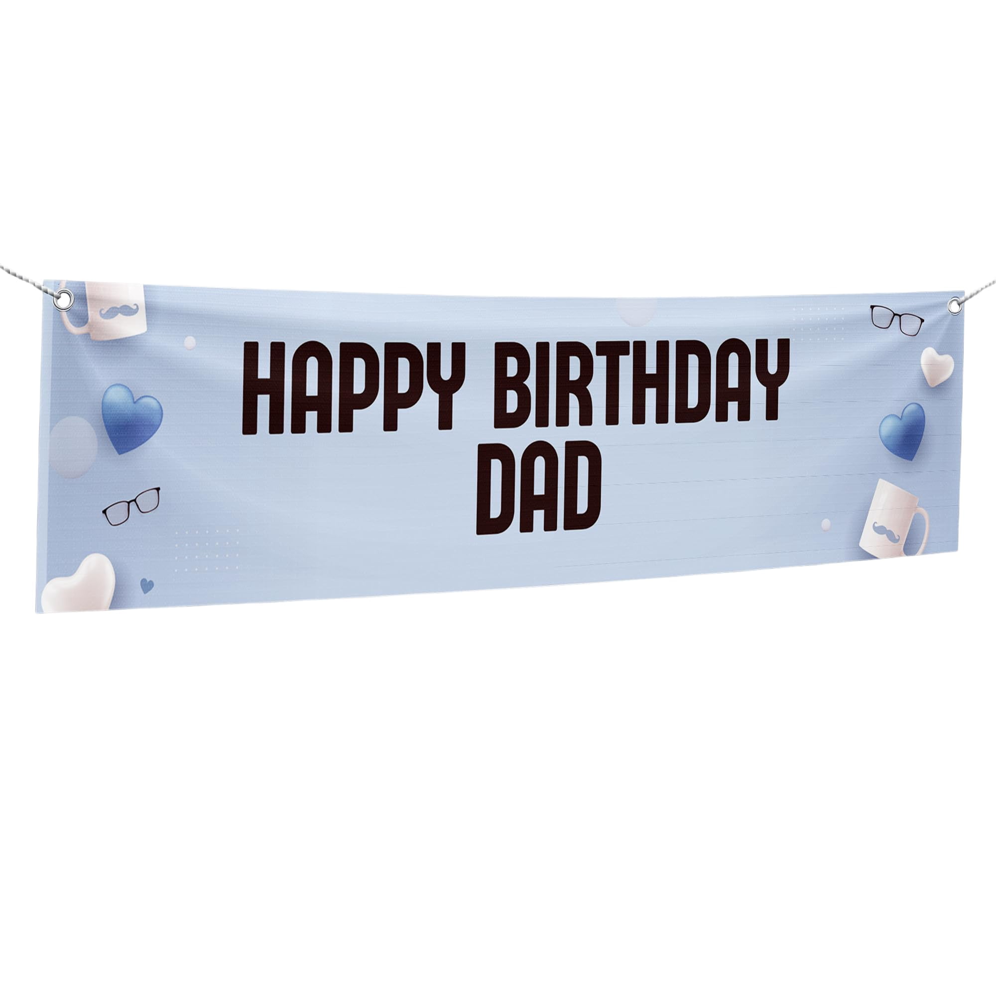 Happy Birthday Dad Large Banners and Signs for Outdoor by ...