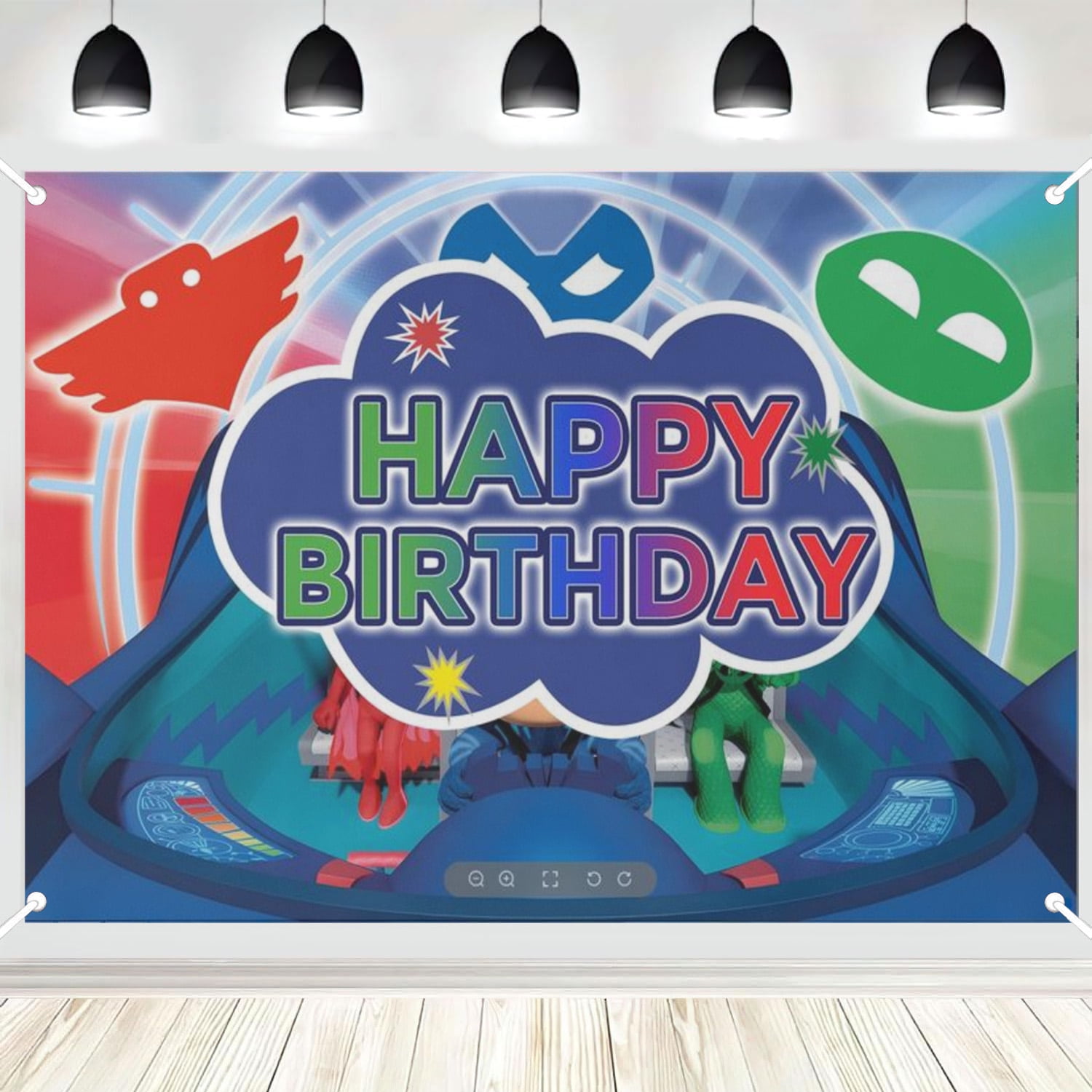 Happy Birthday Decorations Backdrop, Glitter Birthday Backdrop Sign, Happy Birthday Banner ...