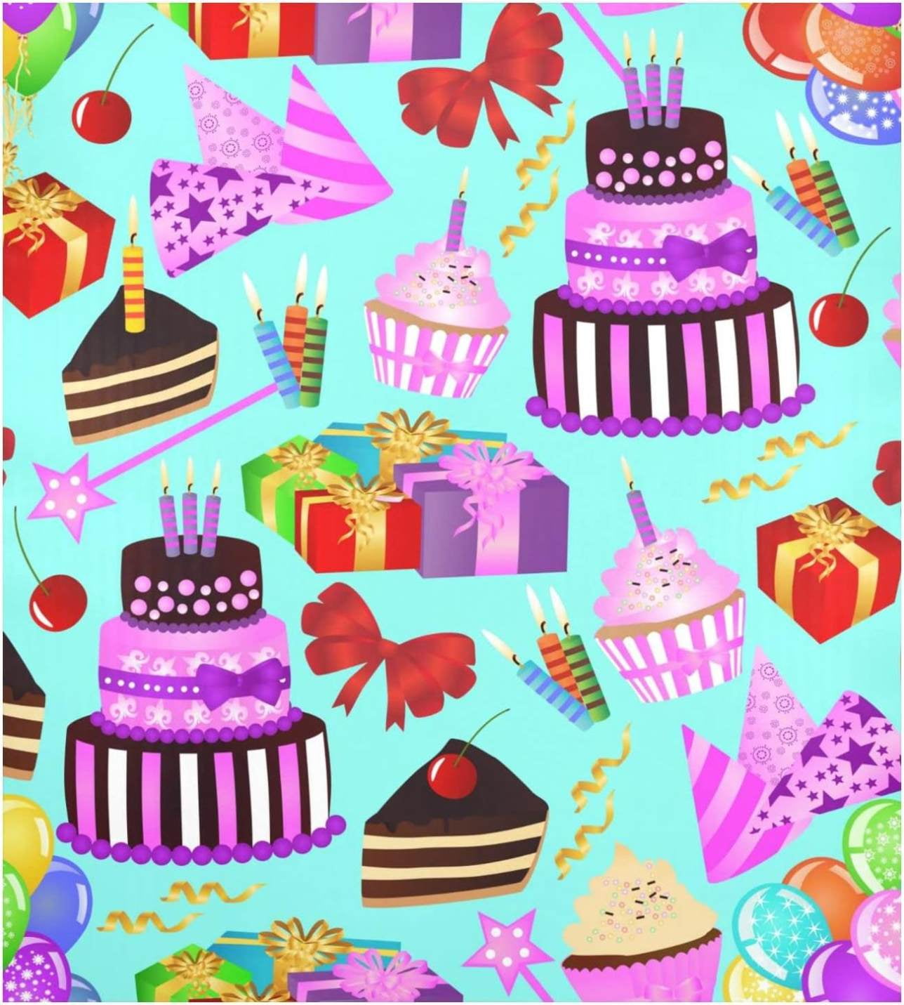 Happy Birthday Delicious Cakes Dishwasher Magnet Cover Front Door ...