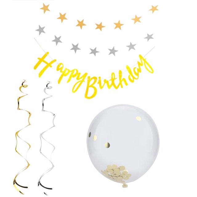 Happy Birthday Flash Letter Fun for Baby's Special Age Golden Spiral ...