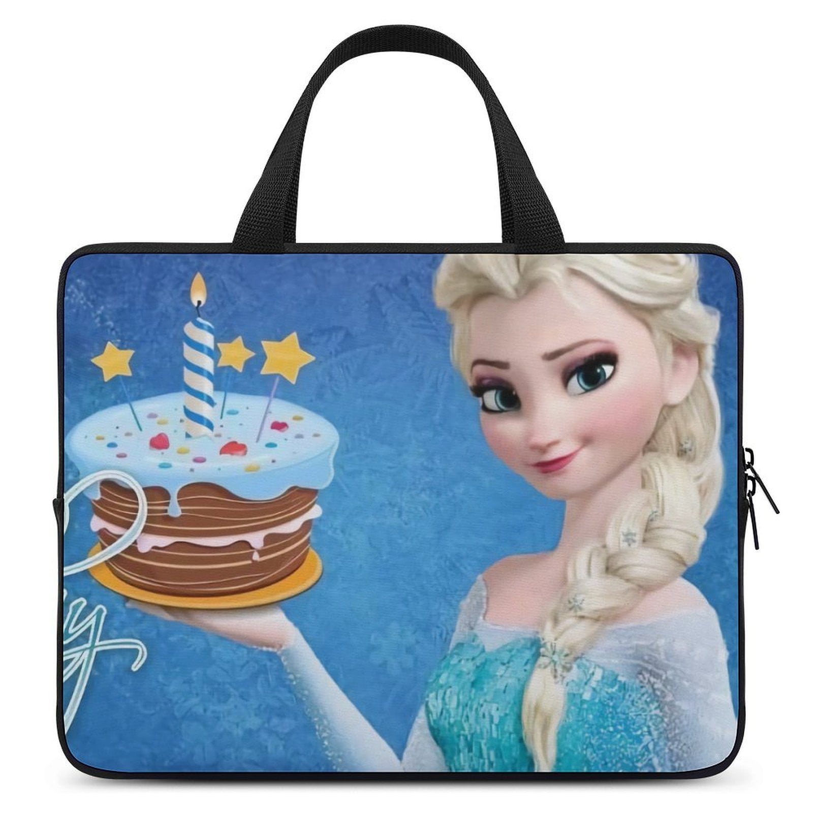 Happy Birthday Frozen Elsa 13 Inch Laptop Bag,Expandable Computer Bag ...