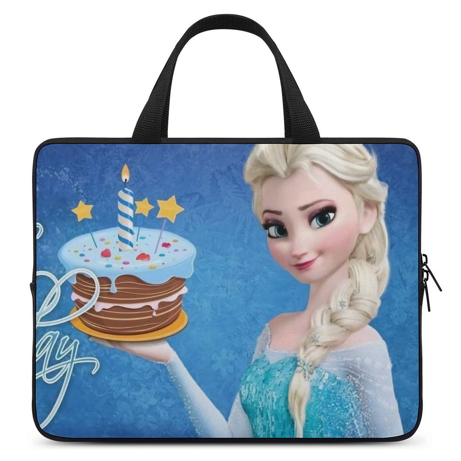 Happy Birthday Frozen Elsa 15 Inch Laptop Bag,Expandable Computer Bag ...