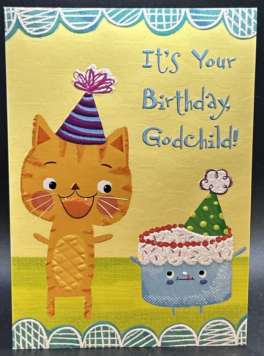 Happy Birthday Godchild Greeting Card w/Envelope - Walmart.com