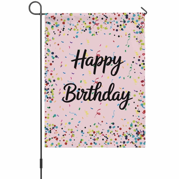 Birthday House Flags
