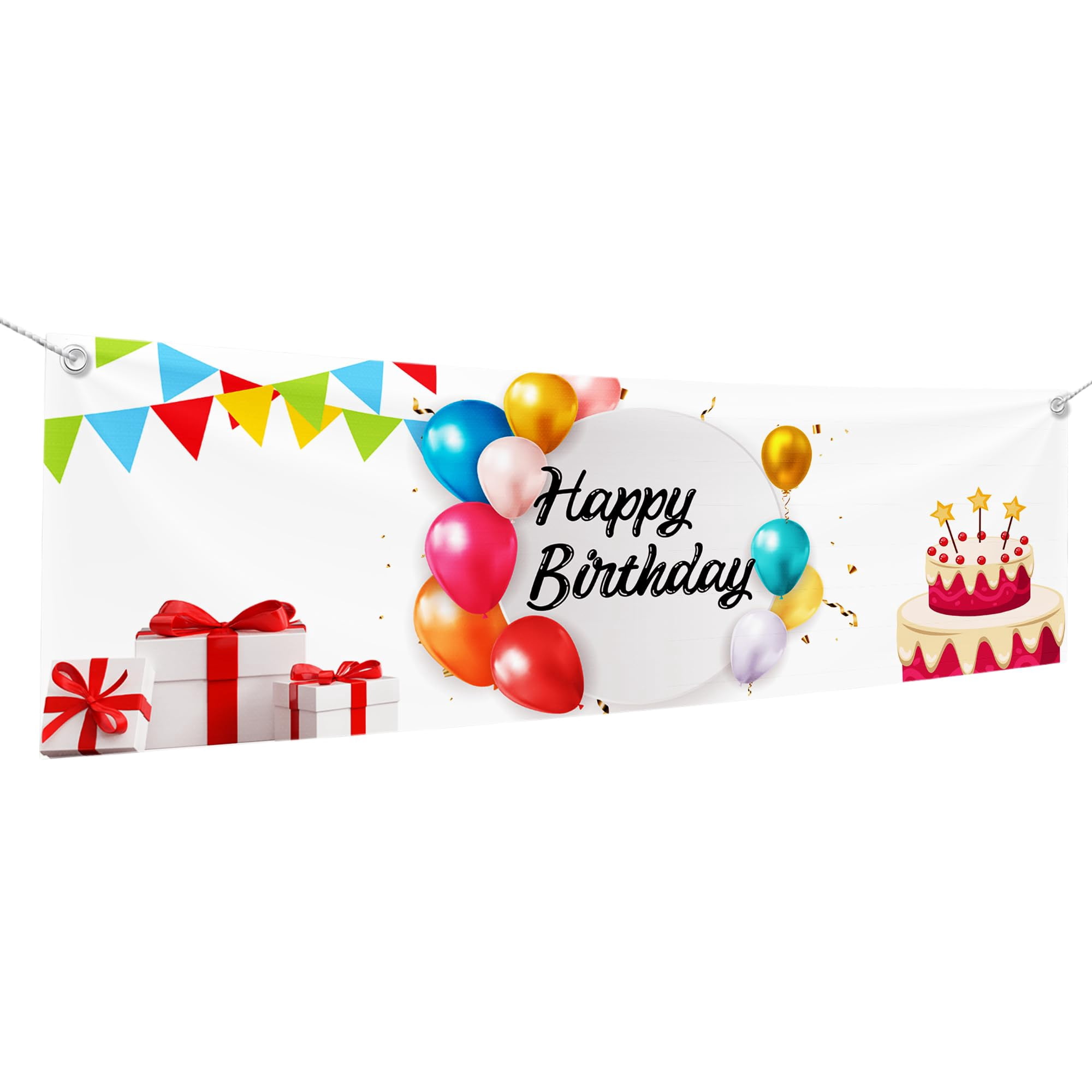 Happy Birthday Large Banners and Signs for Outdoor by DreamController ...
