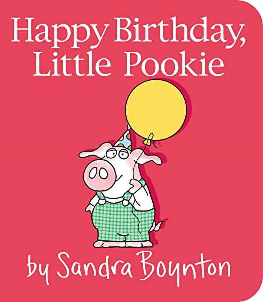 Pre-Owned Happy Birthday, Little Pookie Board Book Sandra Boynton ...