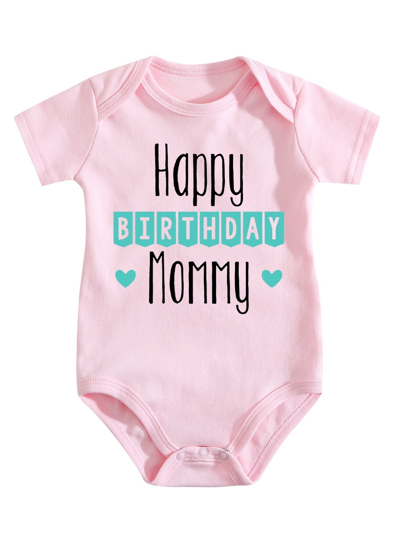 Happy Birthday Mommy - Baby Clothes Onepiece Bodysuit Babygrow Rompers ...