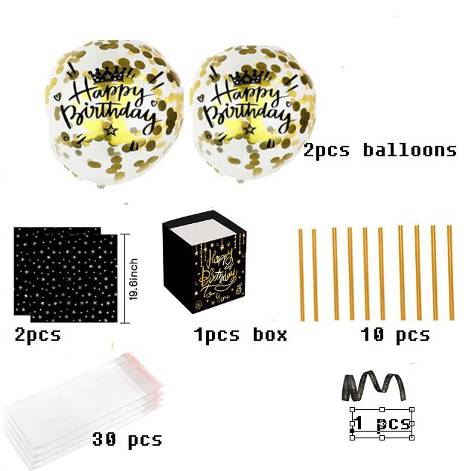 Happy Birthday Money Box Cash Gift Pull, Funny Pull Money Balloon Box ...