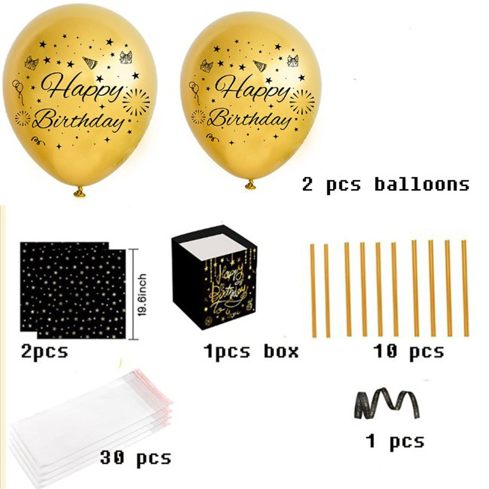 Happy Birthday Money Box Cash Gift Pull, Funny Pull Money Balloon Box ...