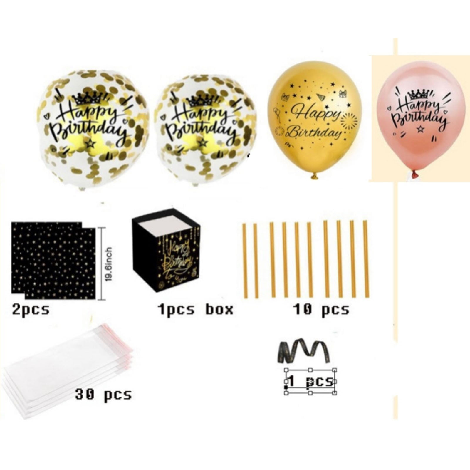 Happy Birthday Money Box Cash Gift Pull, Funny Pull Money Balloon Box ...