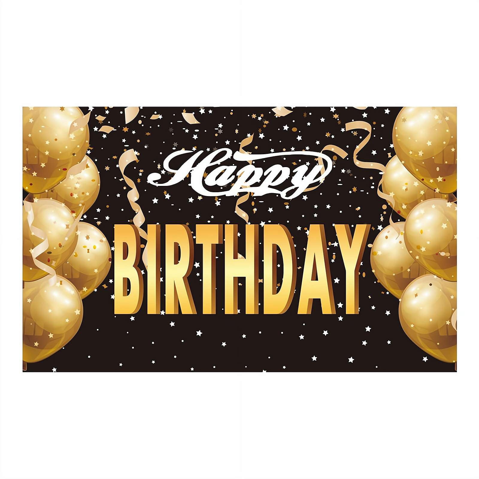 Happy Birthday Party Backdrops Cloth Photography Backgrounds Birthday ...