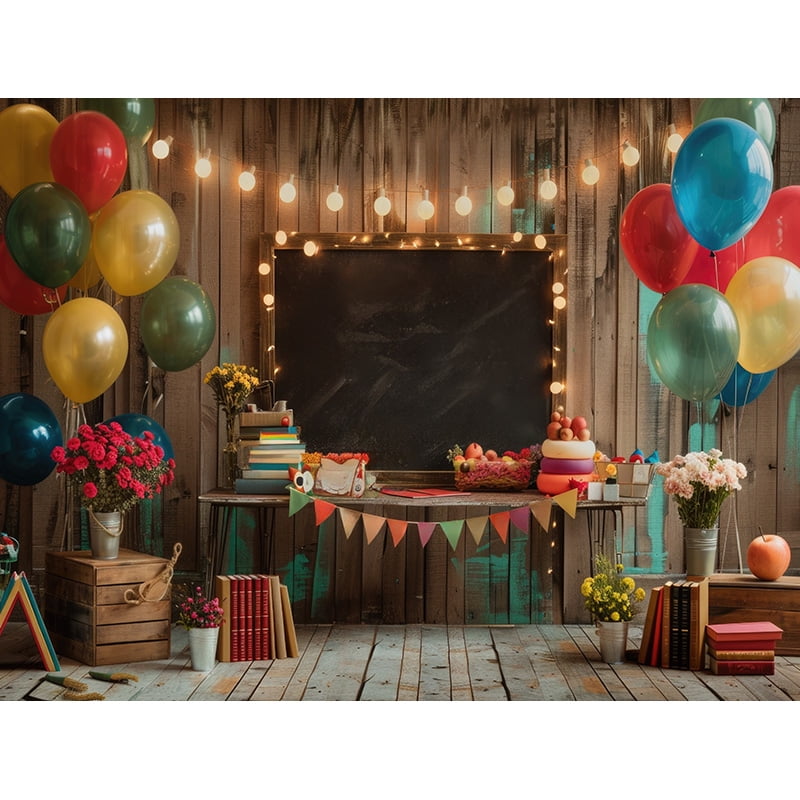 Happy Birthday Party Photography Backdrop Baby Shower Newborn Portrait ...