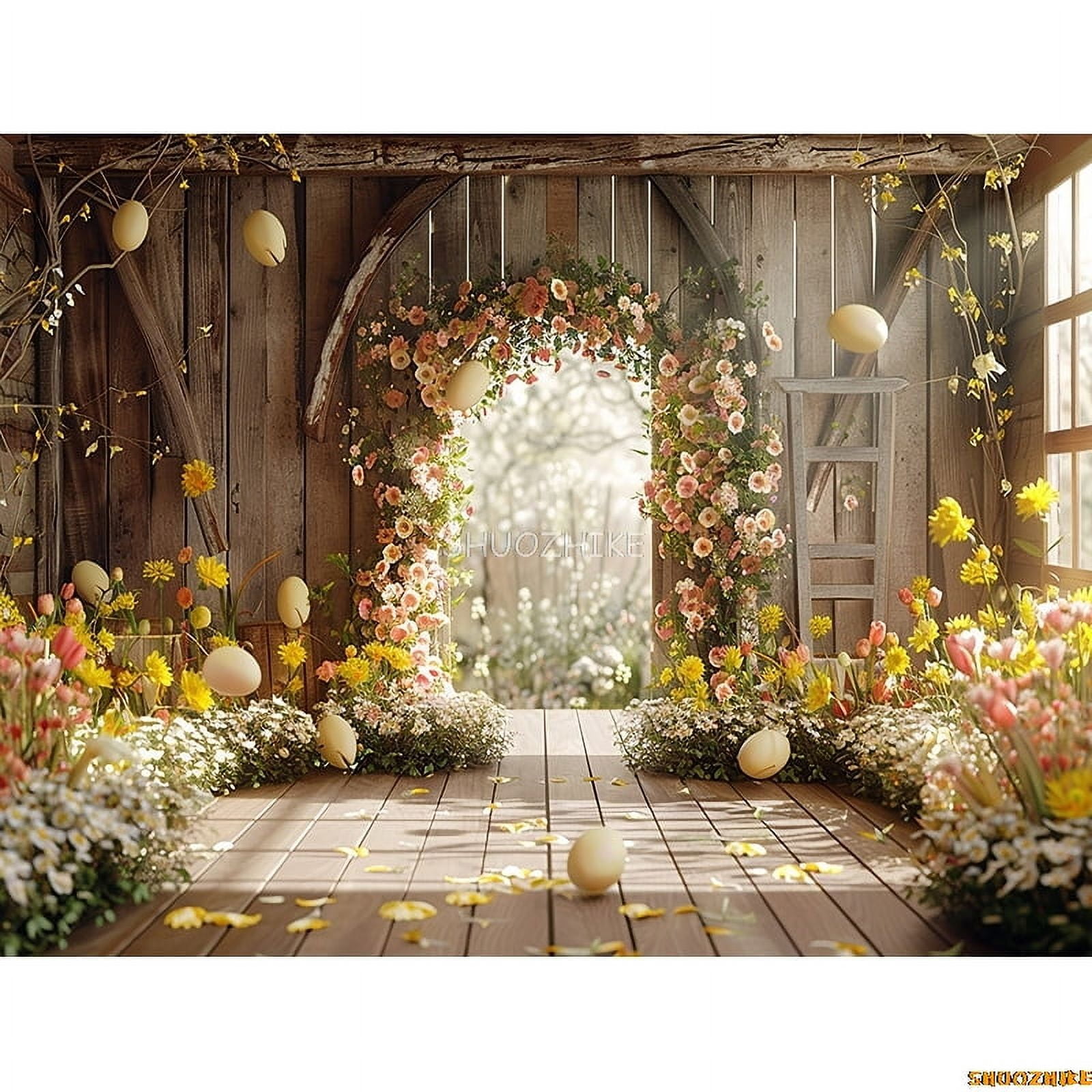 Happy Birthday Party Photography Backdrop Baby Shower Newborn Portrait ...