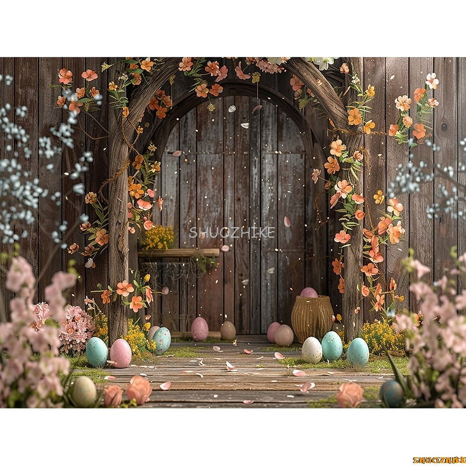 Happy Birthday Party Photography Backdrop Baby Shower Newborn Portrait ...