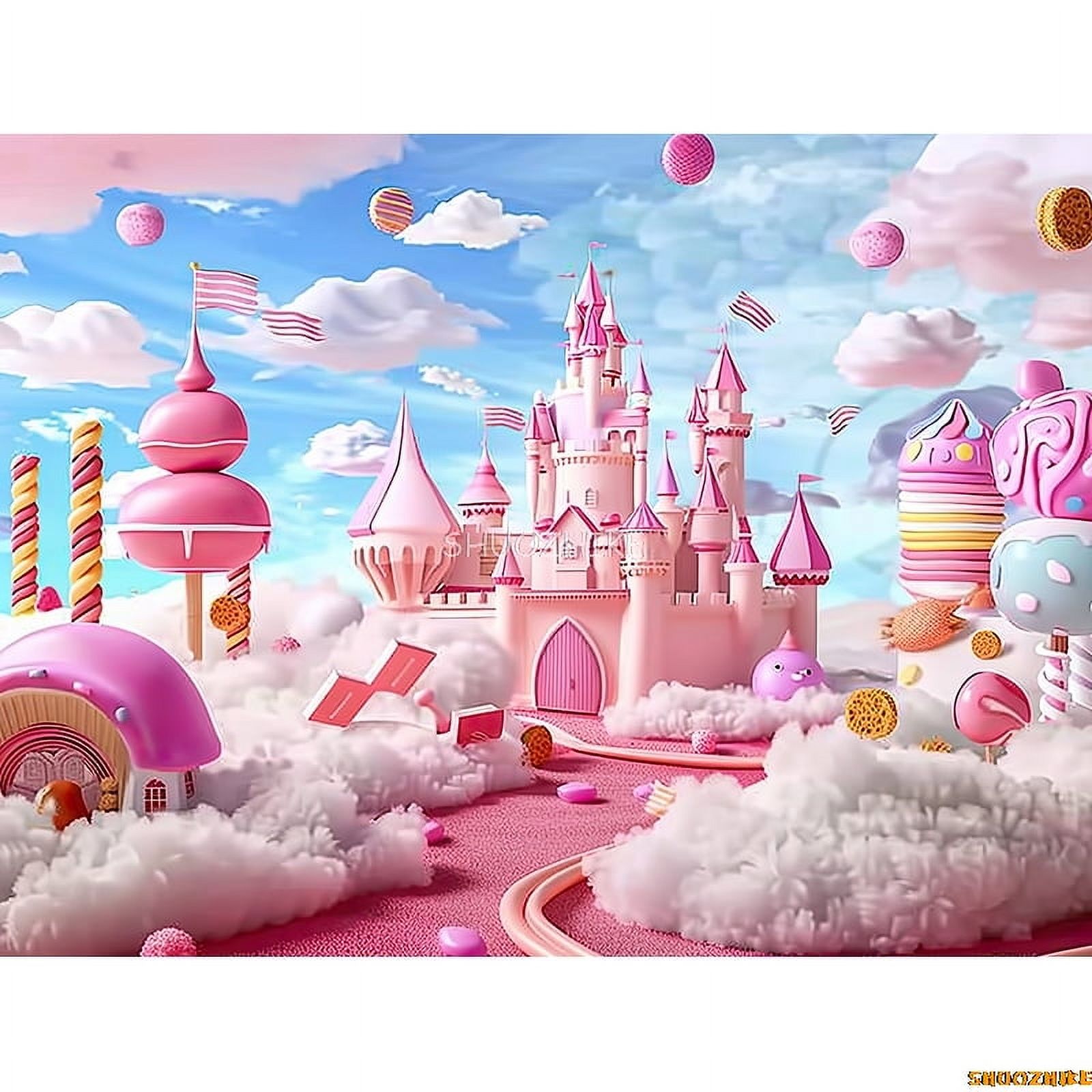 Happy Birthday Party Photography Backdrops Props Wedding Colorful ...