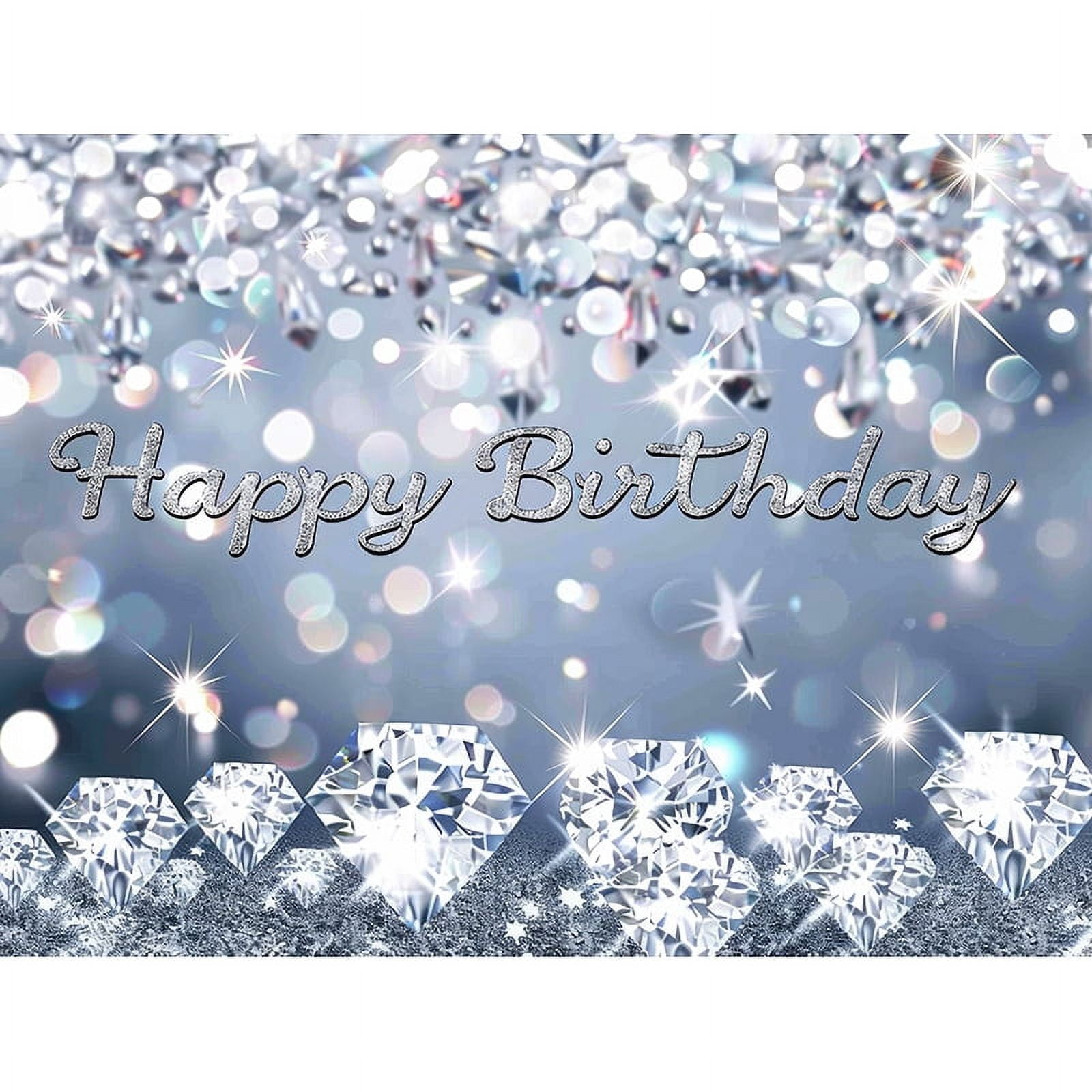 Happy Birthday Party Photography Backdrops Props Wedding Colorful ...