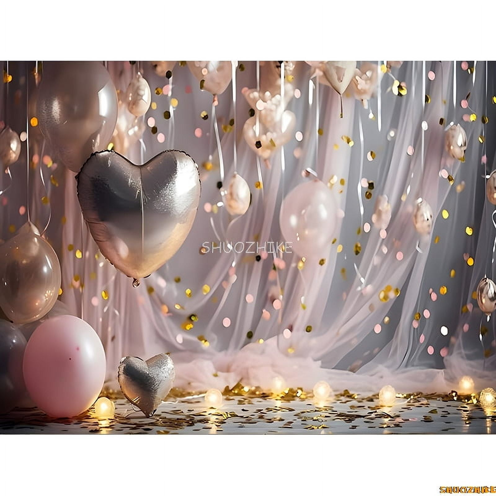 Happy Birthday Party ration Digital Photography Backdrops Props Kids ...