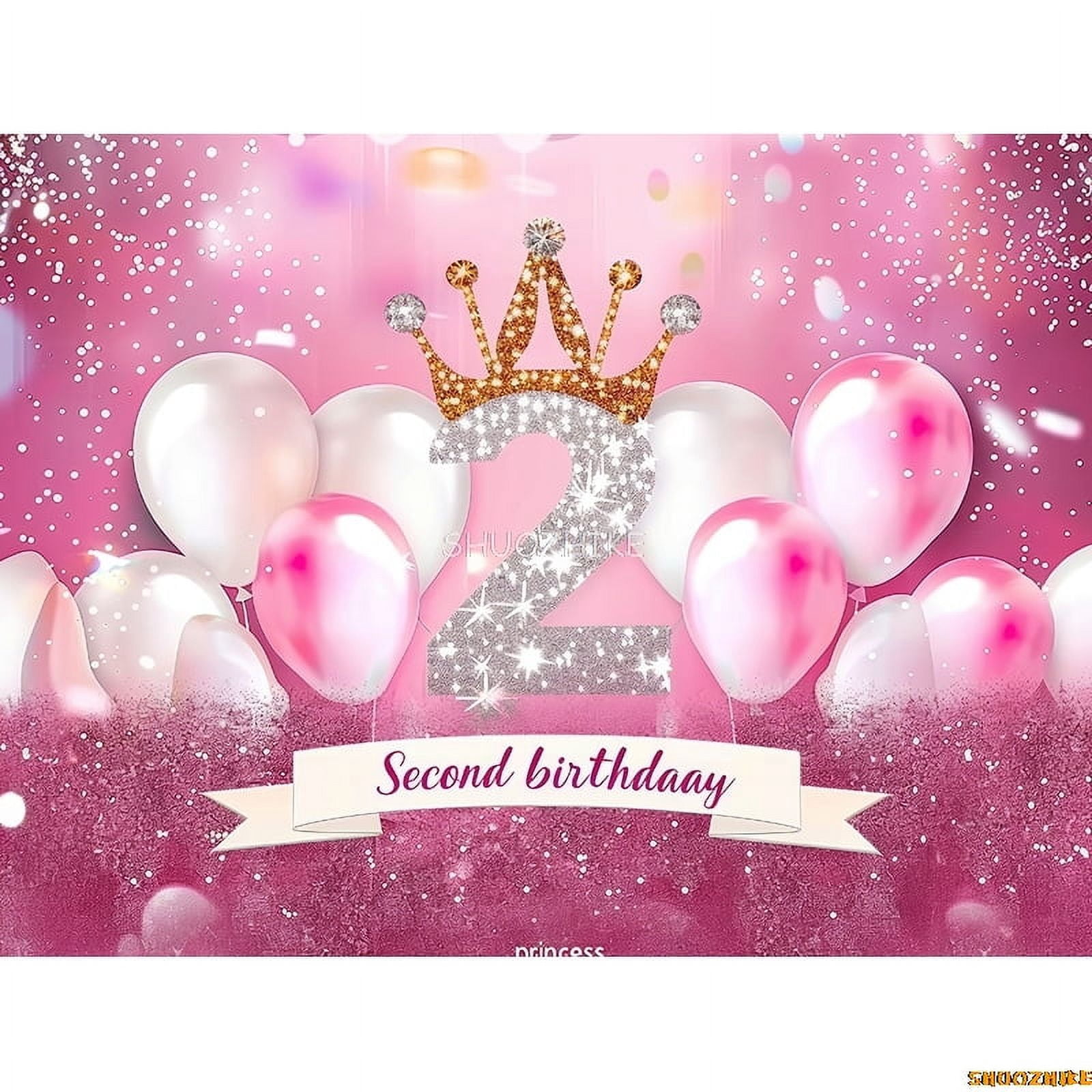 Happy Birthday Photography Backdrops Props Colorful Balloons Party ...