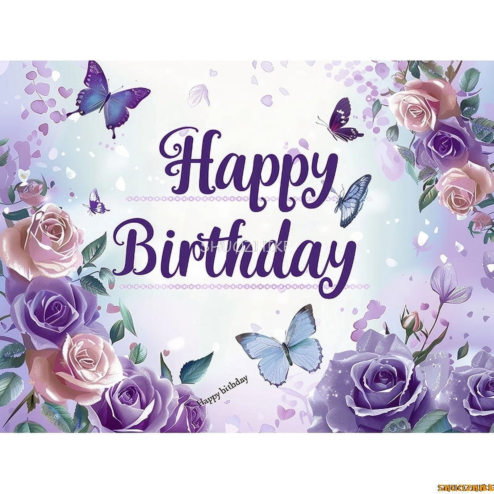 Happy Birthday Photography Backdrops Props Colorful Balloons Party ...