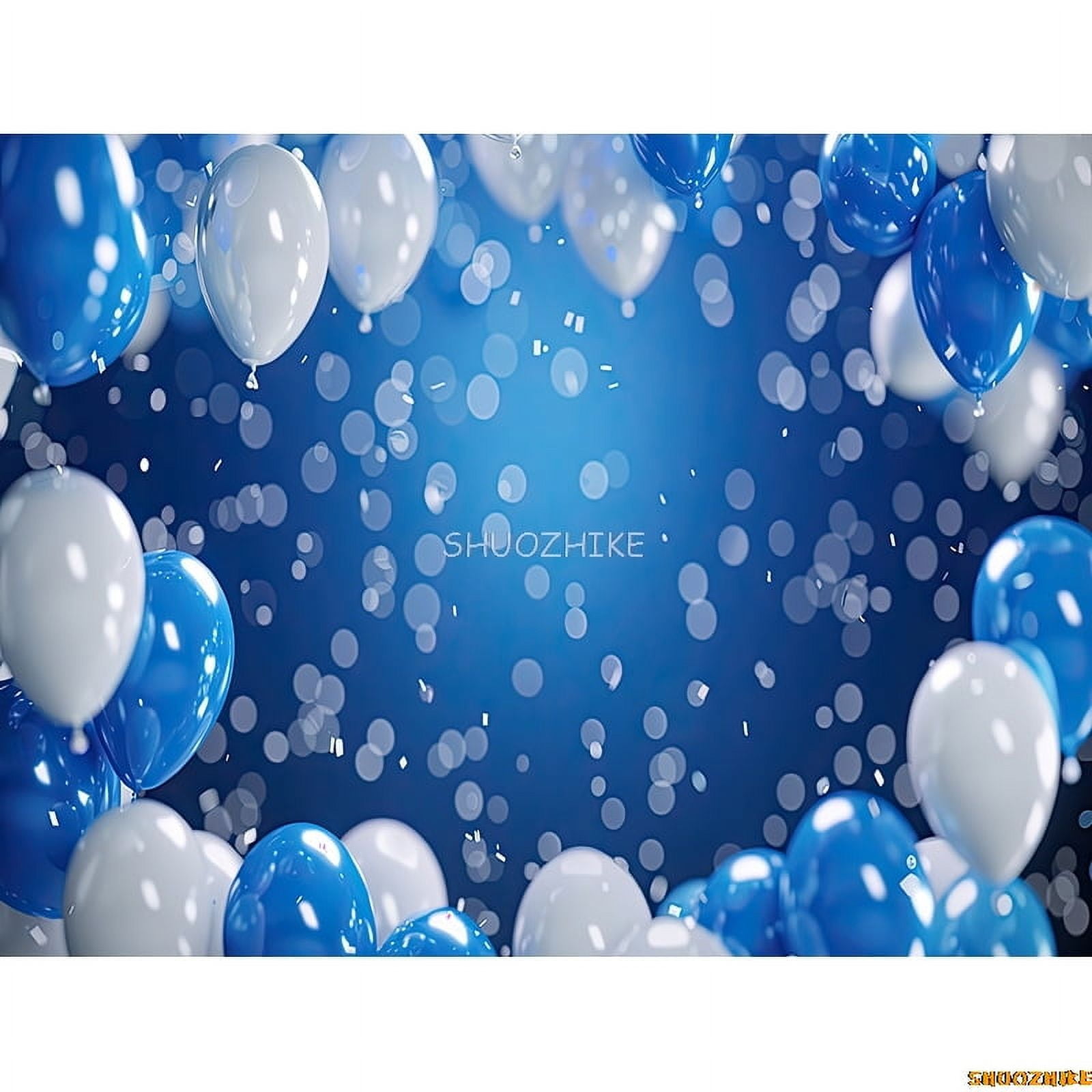 Happy Birthday Photography Backdrops Props Colorful Balloons Party ...