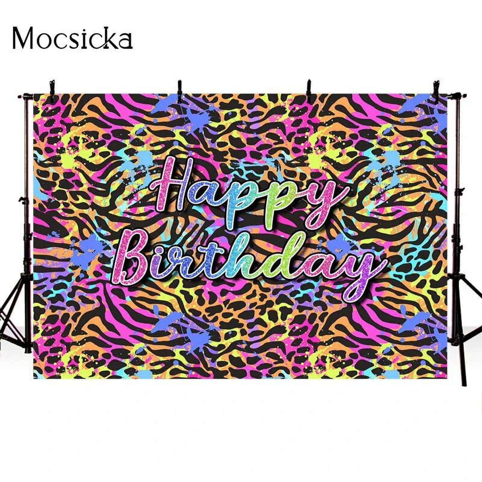 Happy Birthday Photography Background Colorful Graffiti Decoration ...