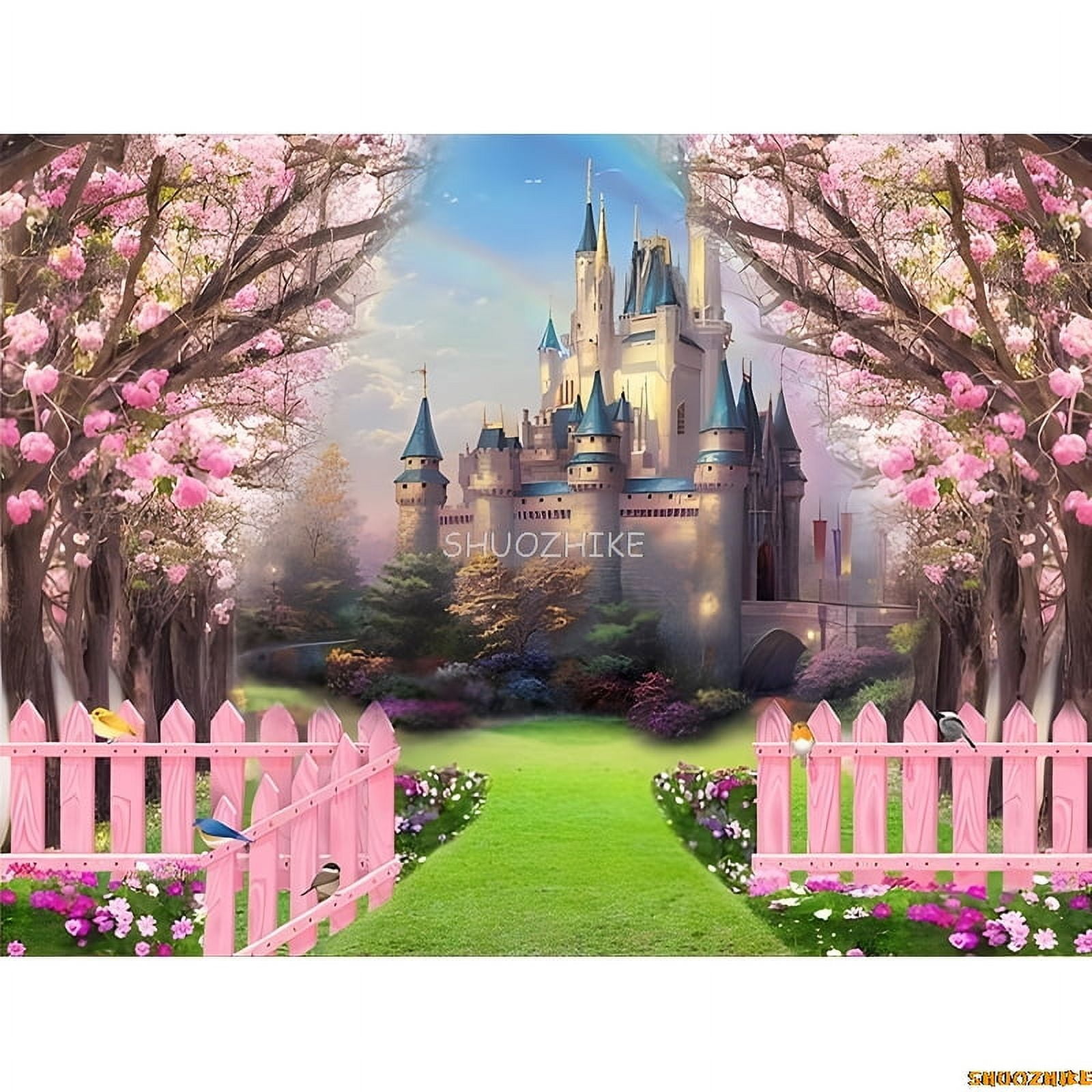 Happy Birthday Photography Background Lighthouse Sailboat Holiday Fairy ...