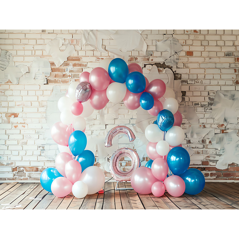 Happy Birthday Photography Background Number Bear doll Hydrogen balloon ...